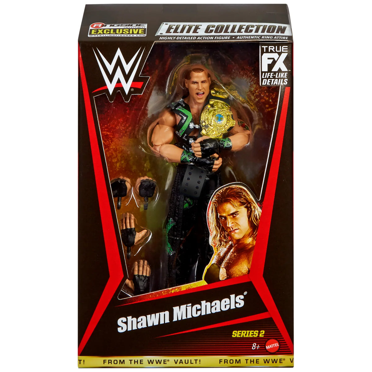 WWE Elite Collection From The Vault Ringside Exclusive Shawn Michaels ...
