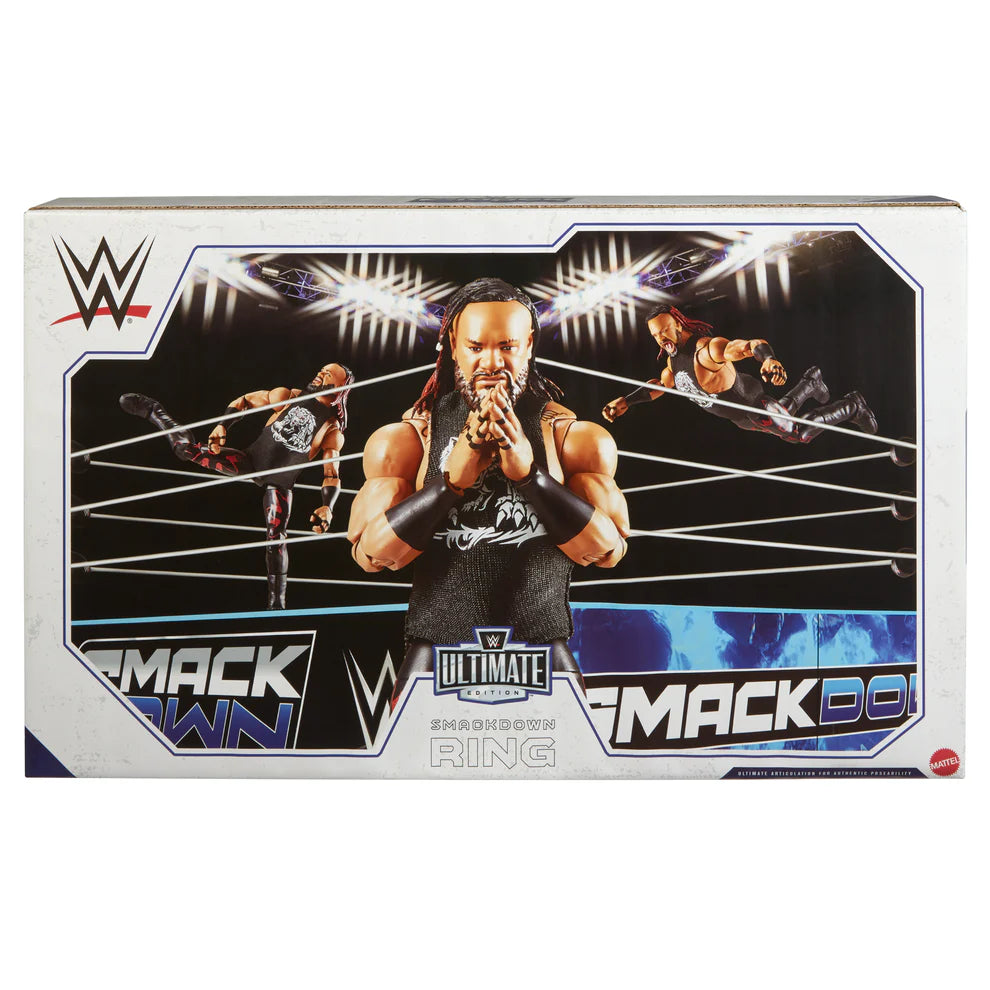 WWE Mattel Ultimate Edition SmackDown Ring [With Jacob Fatu, Exclusive ...