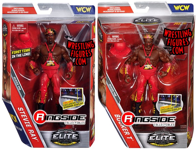 WWE Elite Collection Series 46 WCW Harlem Heat Stevie Ray & Booker T ...