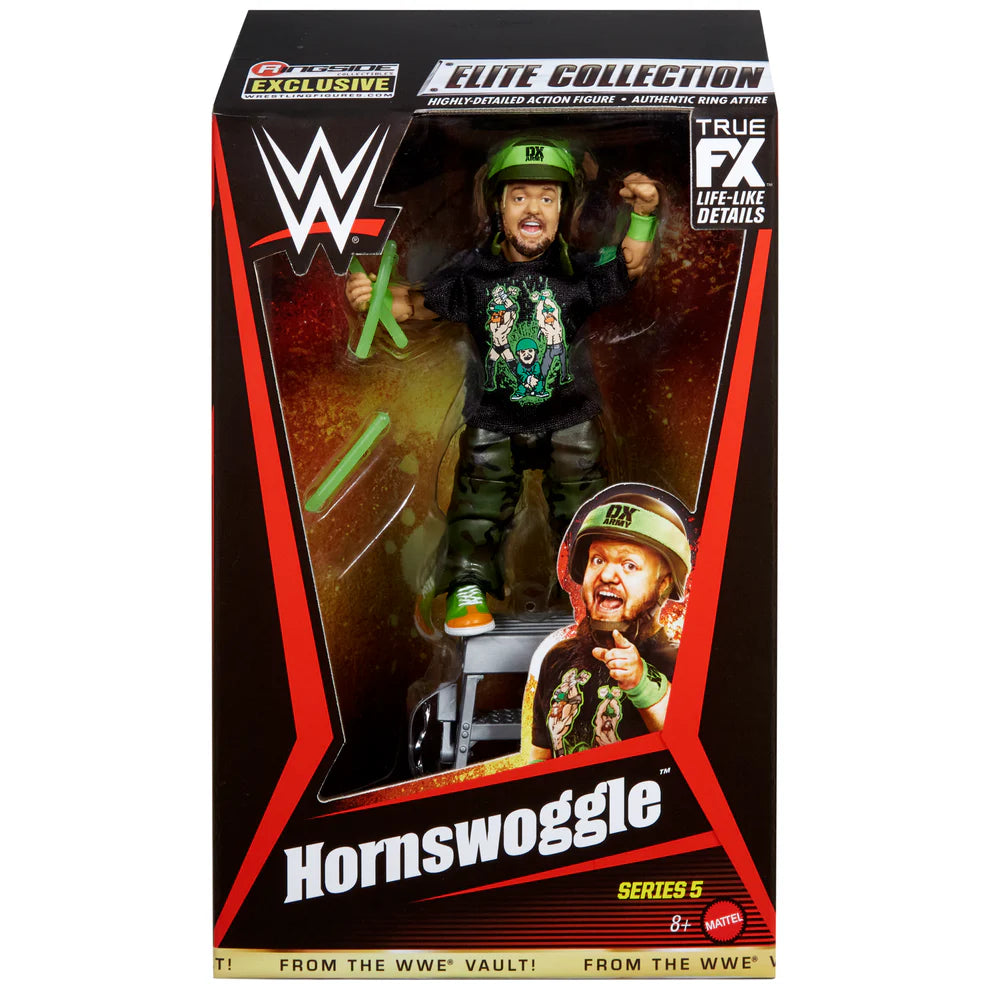 WWE Elite Collection From The Vault Ringside Exclusive Hornswoggle ...