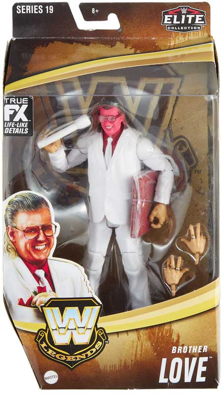 WWE Legends Series Elite Collection Brother Love – Reign City Toys and ...
