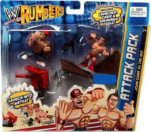 WWE Mattel Rumblers Series 2 Attack Pack: John Cena vs. The Miz – Reign ...