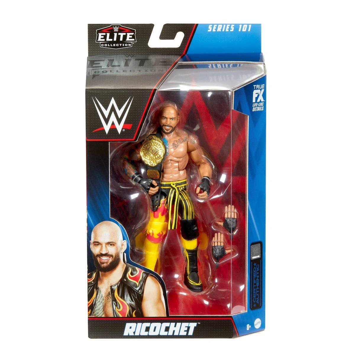 WWE Elite Collection Series 101 Ricochet – Reign City Toys and Collectibles